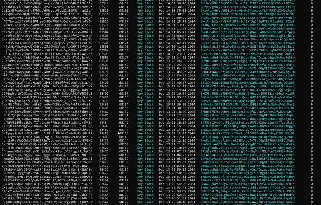 Looking into recent key-block production - GRIDNET OS - Main - GRIDNET ...